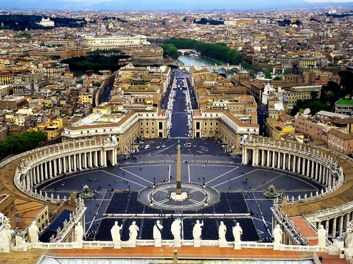 Sfondo Italia, Piazza San Pietro, Basilica Di San Pietro In Vaticano 🔥 ...