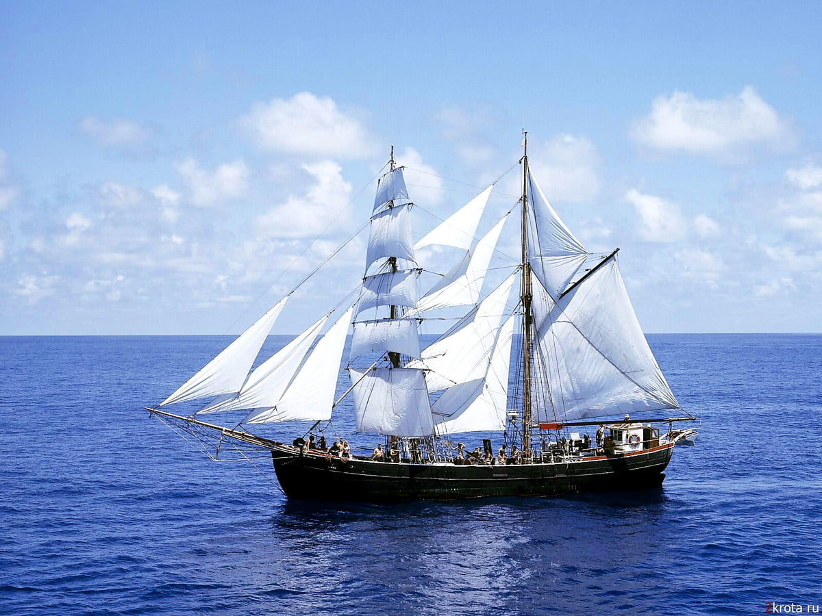 Sfondo Nave D'alto Bordo, Veliero, Goletta | Migliori Sfondi