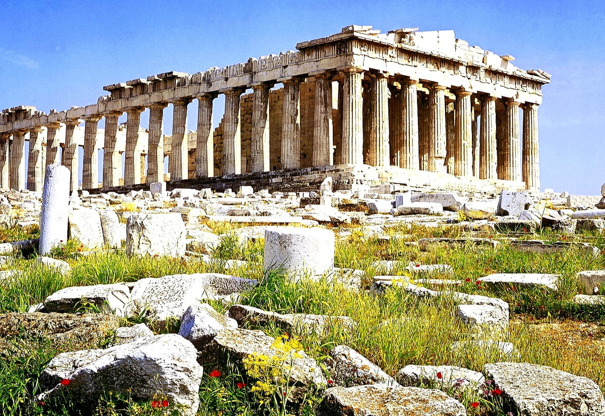 Immagine estetico widescreen Partenone, Antica Architettura Romana, Atene 🔥 Scarica Sfondi Migliori