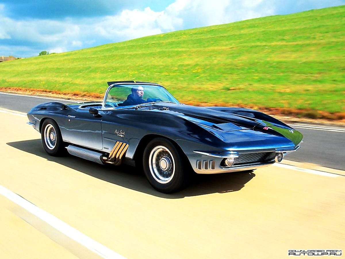 Sfondo Auto Retrò, Automobili, Corvette Mako Shark | Scarica Gratis