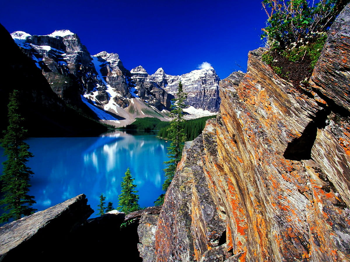 Sfondo Parco Nazionale Banff, Montagne, Natura | TOP Sfondi