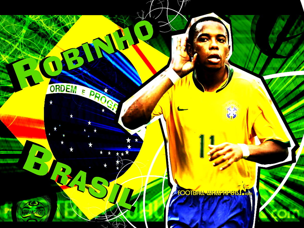 Sfondo Robinho, Poster Di Calcio, Calcio | TOP Immagini