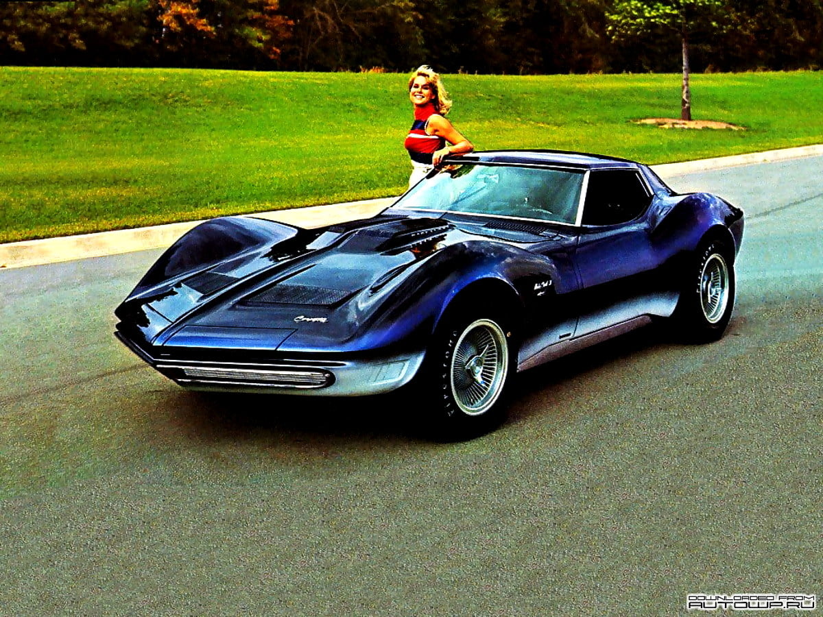 Sfondo Auto Retrò, Automobili, Corvette Mako Shark | Scarica Gratis