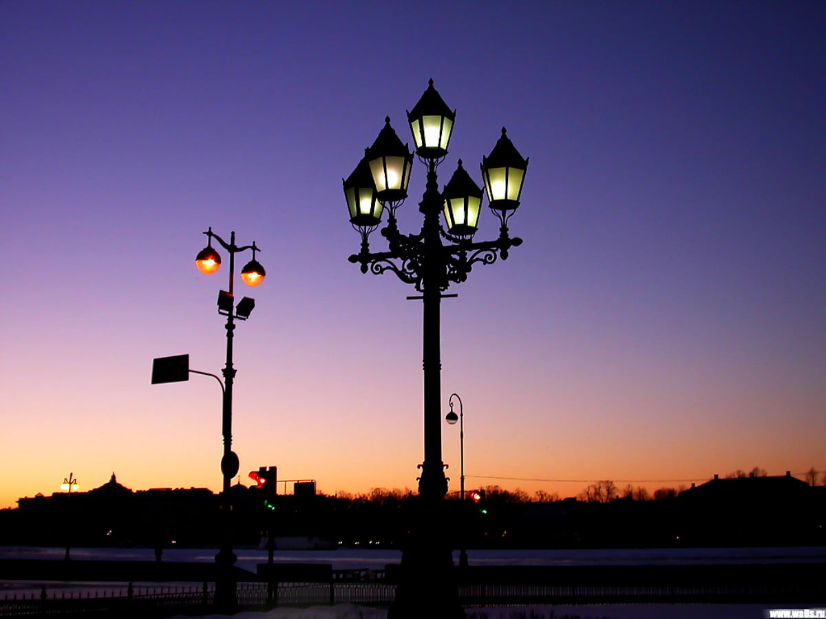 Sfondo bello Luce Stradale, Architettura, Illuminazione | TOP Sfondi