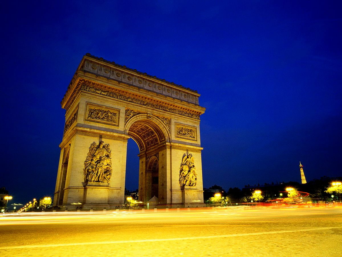 Parigi Di Notte Sfondo Widescreen 100+] Sfondo Di Parigi