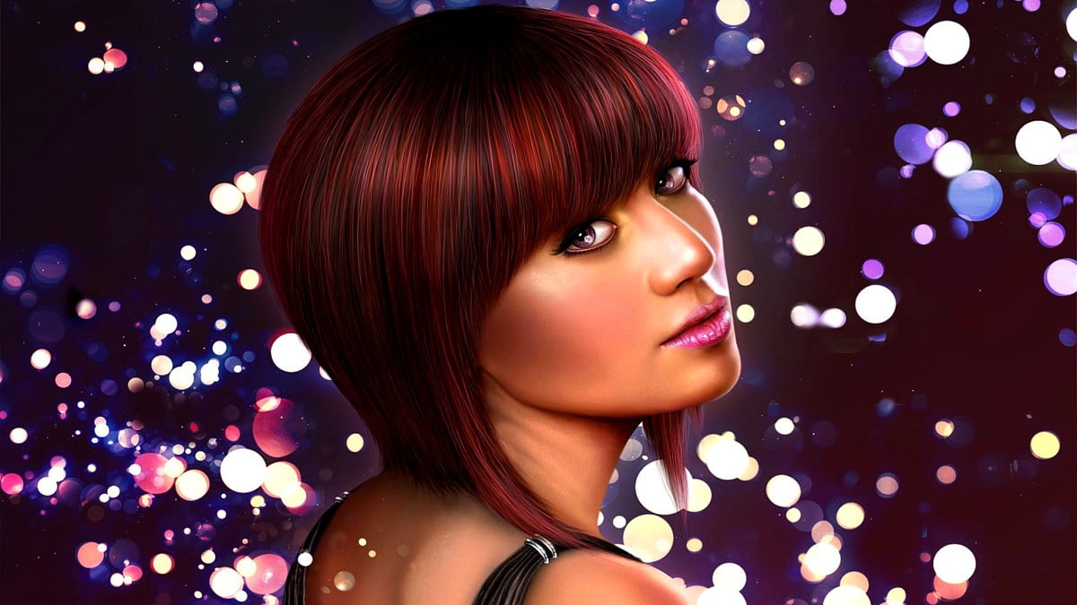 Sfondo Ragazze Fantasy, Viola, Cartoni Animati | Scarica Gratis
