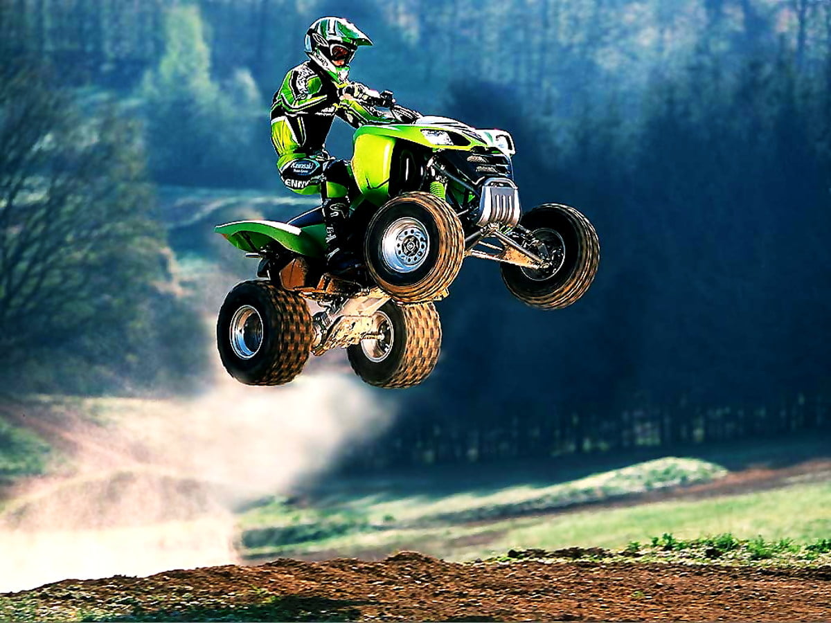 Sfondo semplice Atv, Motociclo, Motocross | Migliori Immagini
